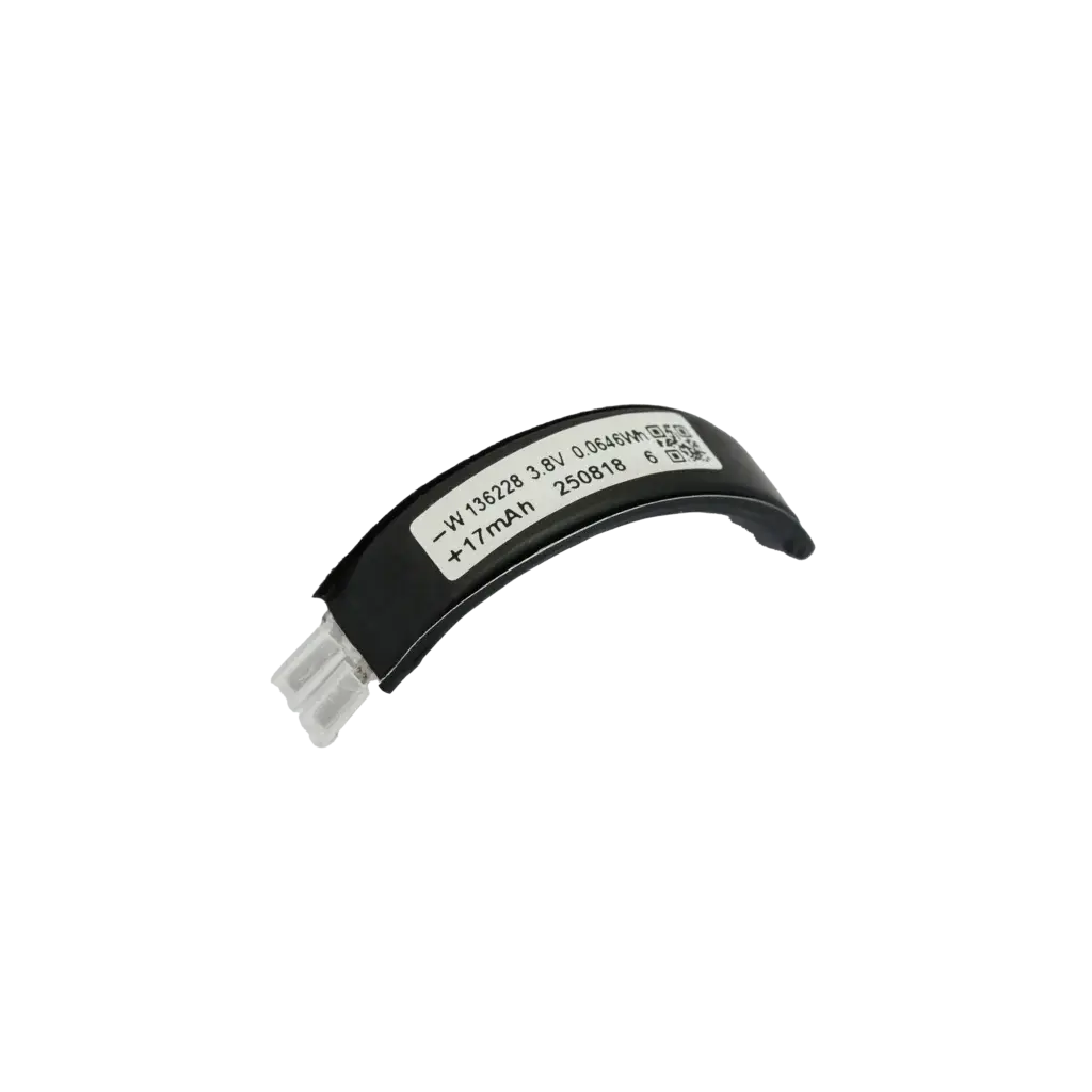Curved Battery for Smart Rings | Custom Thin-Film Lithium Battery by ...